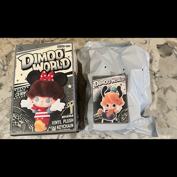 POP MART | Accessories | Popmart Dimoo World Disney Seriesvinyl Plush ...